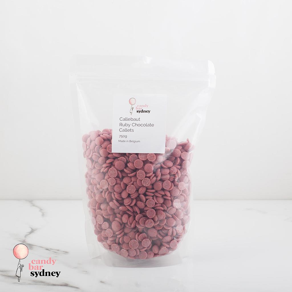 Callebaut Ruby Chocolate RB1 Callets 750g | Candy Bar Sydney