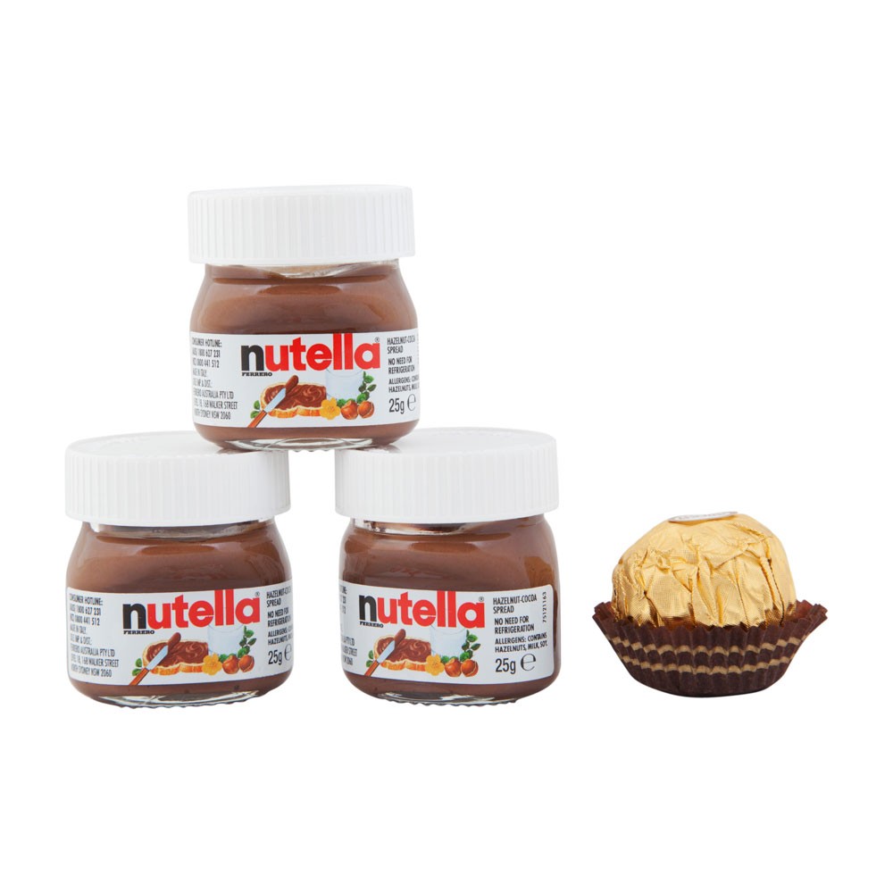 Mini Nutella Jars 25g - Nuttelino | Candy Bar Sydney